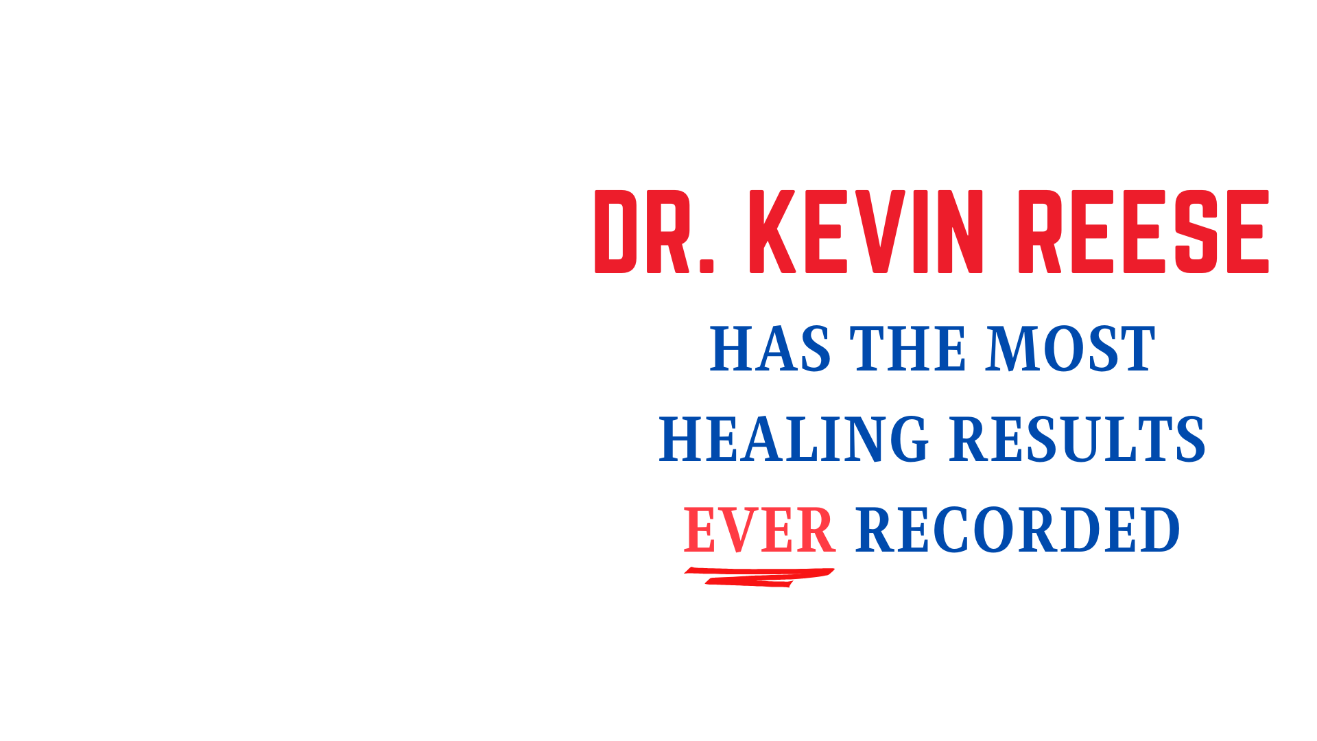 Dr. Kevin Reese